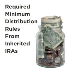 Required Minimum Distribution ("RMD") rules from inherited IRAs